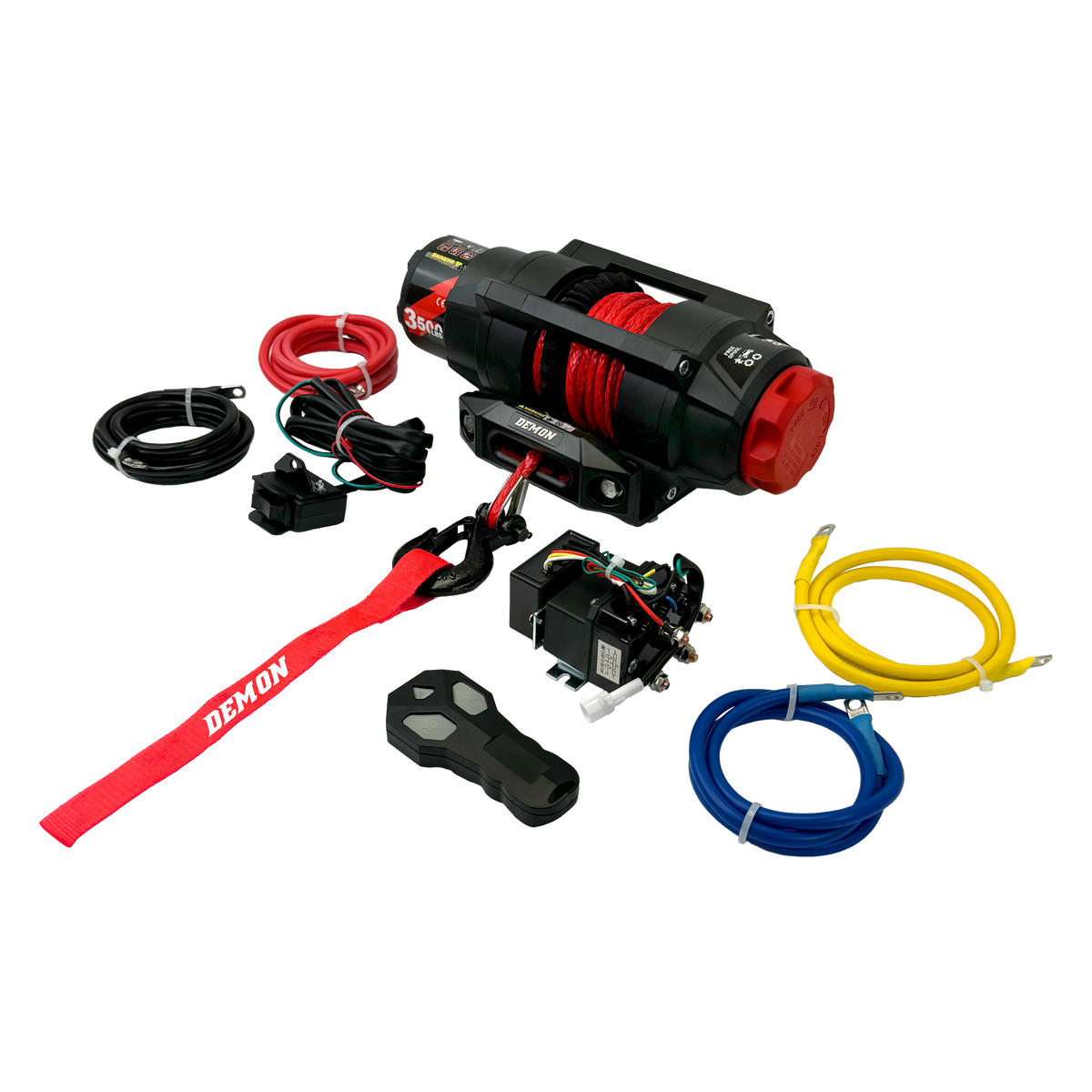 Universal Application Demon Heavy Duty Winch — Demon Powersports